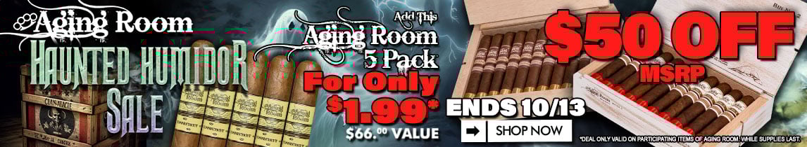 Aging Room cigars special offer