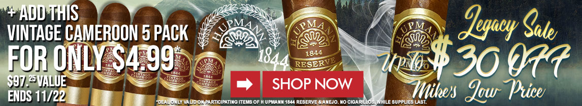 H Upmann 1844 sale at Mike's Cigars