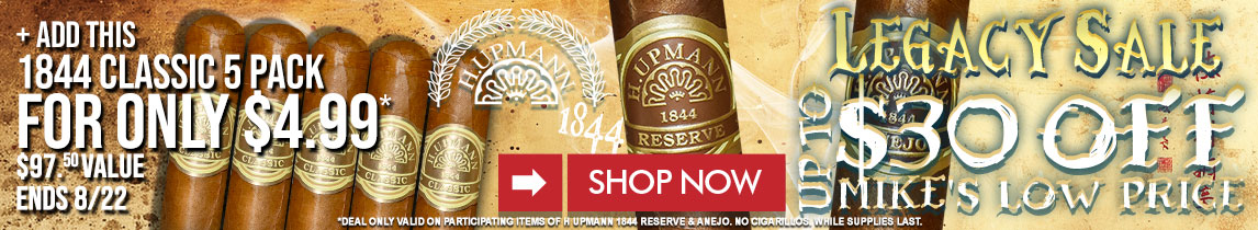 H Upmann 1844 sale at Mike's Cigars